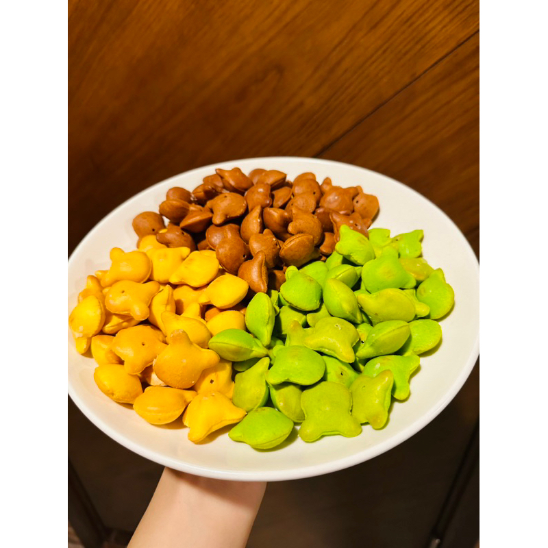 Bánh gấu kem mix 3 vị socola, trà xanh và truyền thống - Hủ pet 400g ...