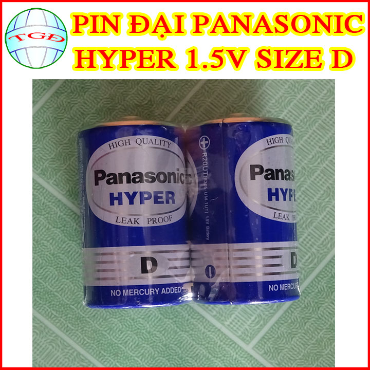 Pin đại Panasonic Hyper 1.5V size D chính hãng | Shopee Việt Nam