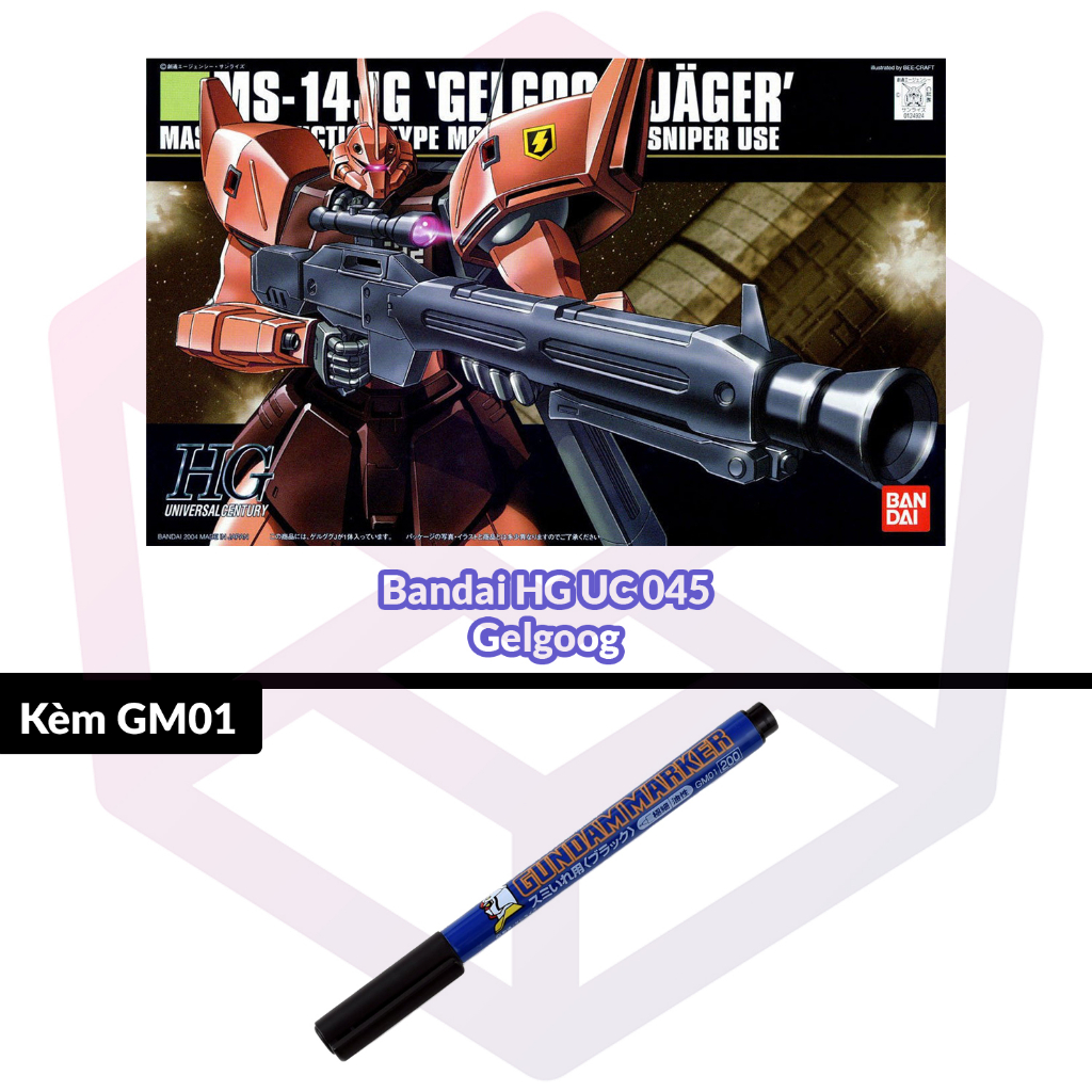 Mô hình Gundam Bandai HG UC 045 Gelgoog J 1/144 [GDB] [BHG] | Shopee Việt Nam