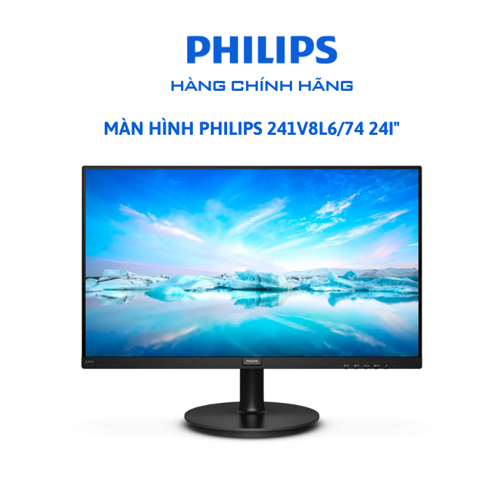 Màn hình Philips 241V8/74 24inch (23.8 IPS FHD 75Hz, HDMI+VGA) | Shopee ...