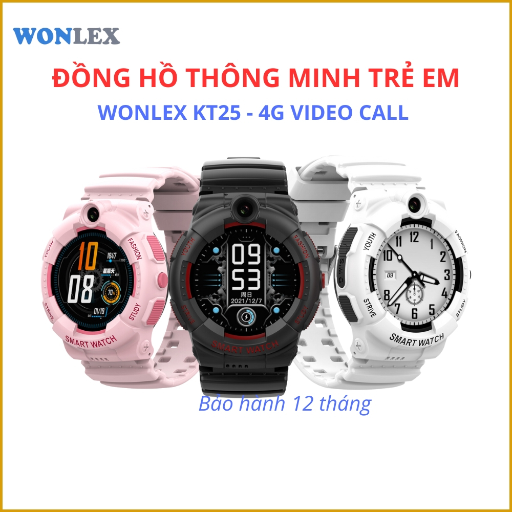 Đồng Hồ Định Vị Trẻ Em Chống Nước, Màn Hình Cảm Ứng Thông Minh Chính Hãng Wonlex KT25 KT26 Cao ...