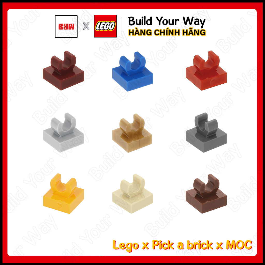 Gạch Lego chính hãng Kẹp, tay mở 1x1 / Part 15712: Tile, Modified 1 x 1 ...