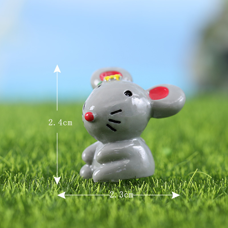Mô hình phụ kiện tiểu cảnh trang trí sen đá, terrarium, hồ cá,tablo ô ...