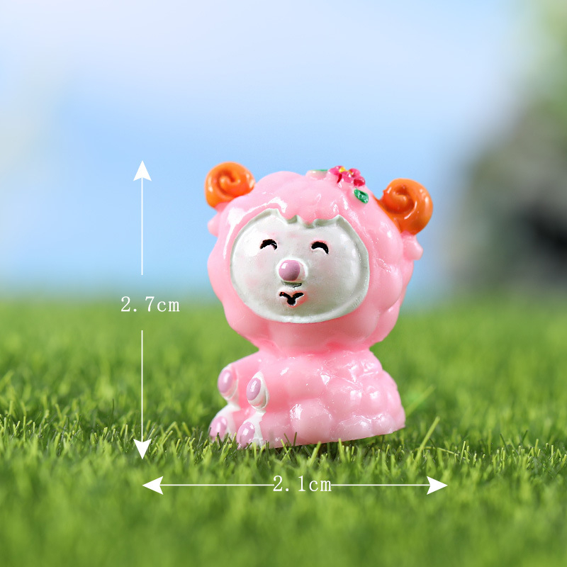 Mô hình phụ kiện tiểu cảnh trang trí sen đá, terrarium, hồ cá,tablo ô ...