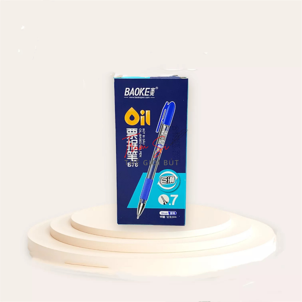 (Hộp 12 cây) Bút Gel Baoke B78 - Xanh/ Đỏ/ Đen | Shopee Việt Nam