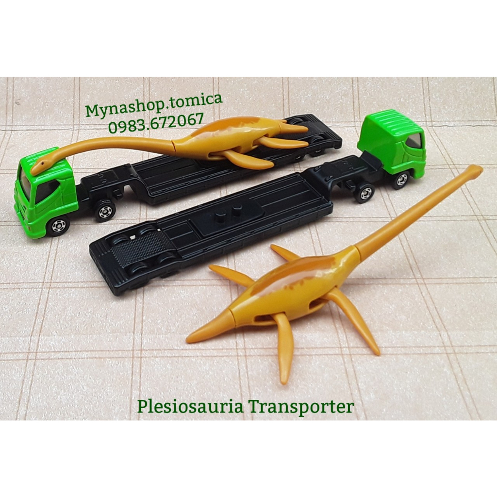 Đồ chơi mô hình tĩnh xe tomica không hộp, Plesiosauria Transporter | Shopee Việt Nam
