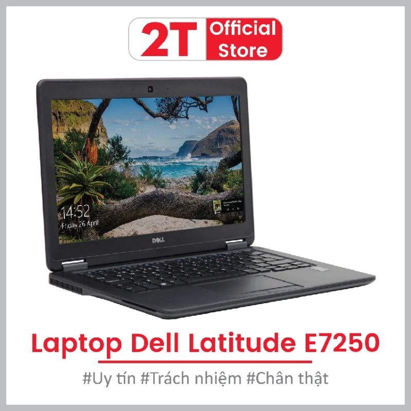Laptop Dell Latitude E7250 ram 8GB ổ SSD 128GB chip intel core i5-5200U ...