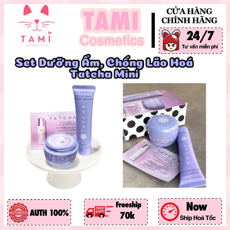 (HSD T8/2024) Set Dưỡng Ẩm, Chống Lão Hoá Tatcha Sephora Beauty Insider ...