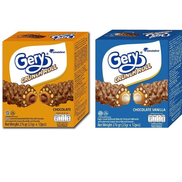 Bánh Cuộn Gery Ngũ Cốc Phủ Socola 276G | Shopee Việt Nam