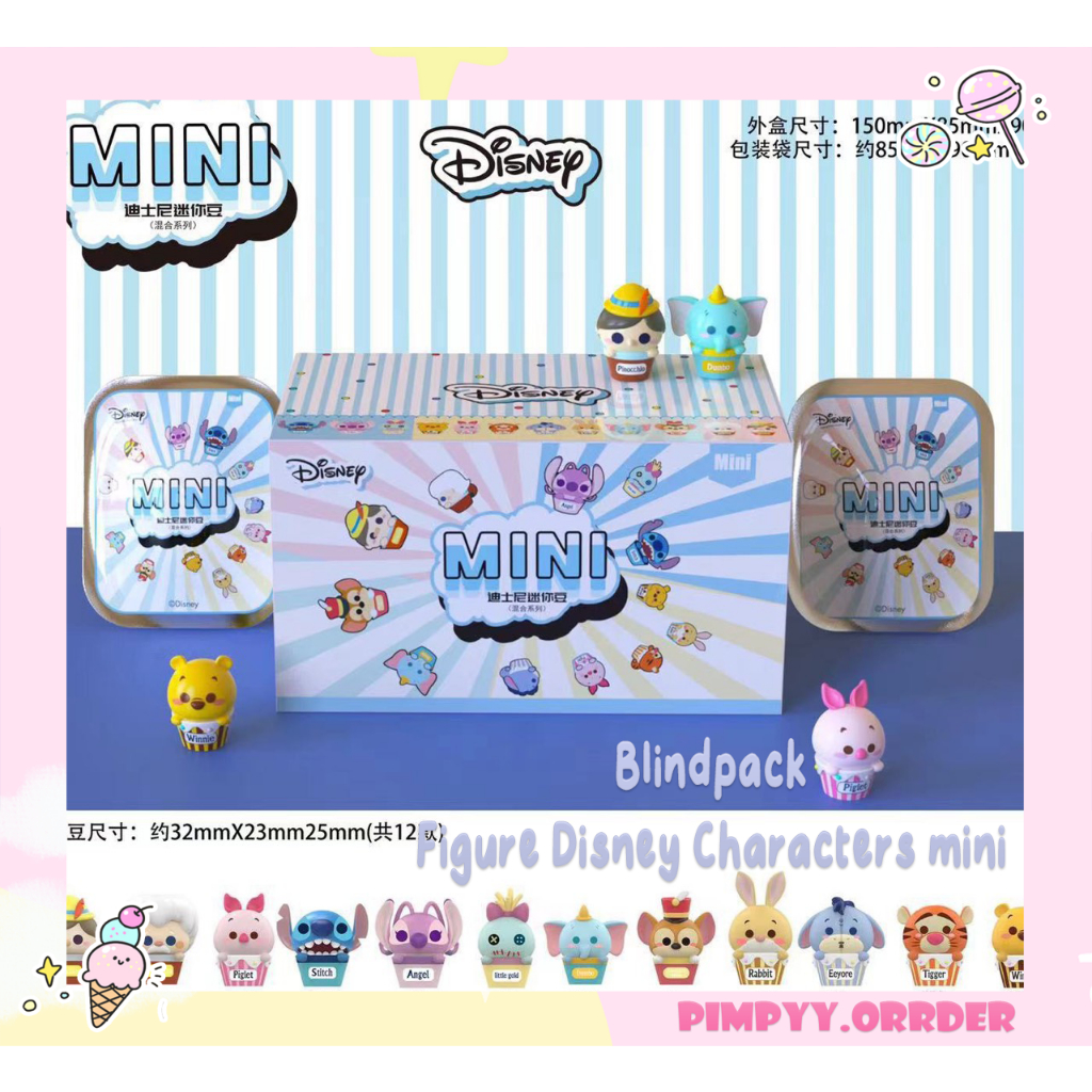 [Blindpack-Túi mù] Mô hình Disney Characters mini gói lẻ (Ngẫu nhiên ...