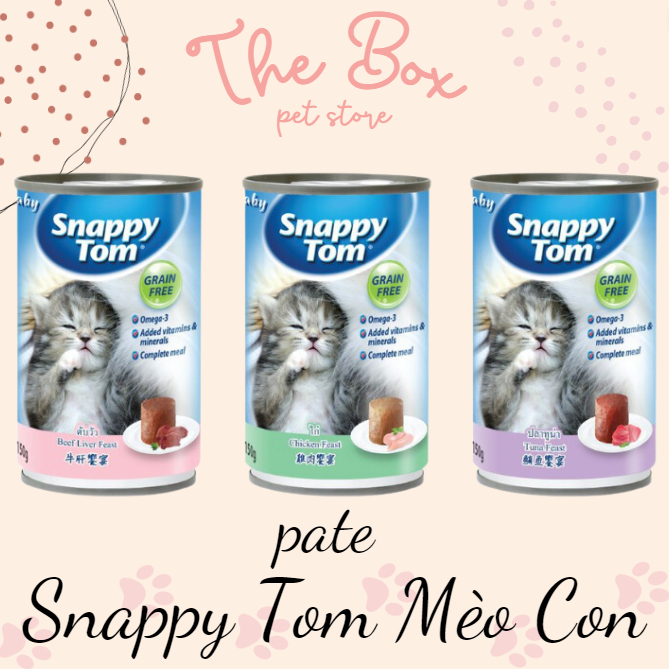 Pate Snappy Tom Mèo Con 150G | Shopee Việt Nam