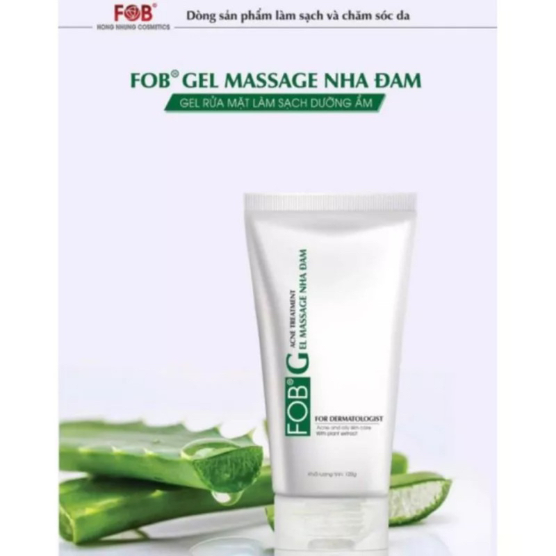Gel rửa mặt massage nha đam fob 120g | Shopee Việt Nam