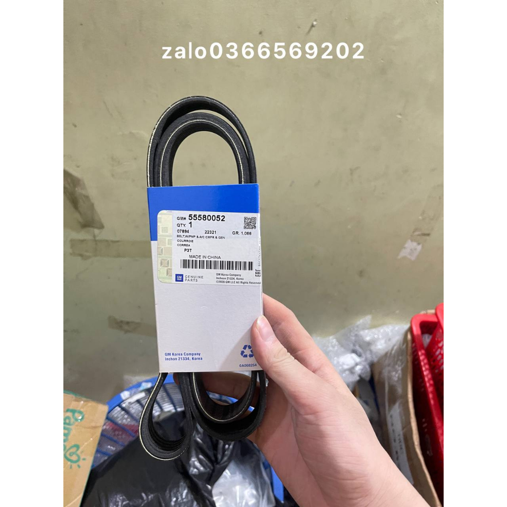 Dây curoa tổng xe cruze máy 1.8 - laceti cdx| 6pk1557 GM 55580052 Chính ...