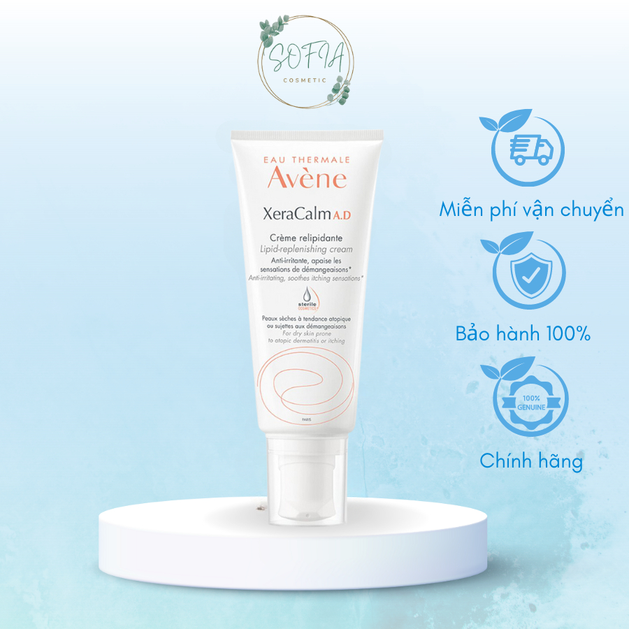 Kem Dưỡng Avène 200ml XeraCalm AD Lipid-Replenishing Cream | Shopee Việt Nam