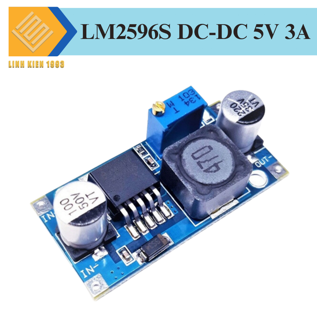 Nguồn giảm áp DC mạch hạ áp LM2596 3A | Shopee Việt Nam
