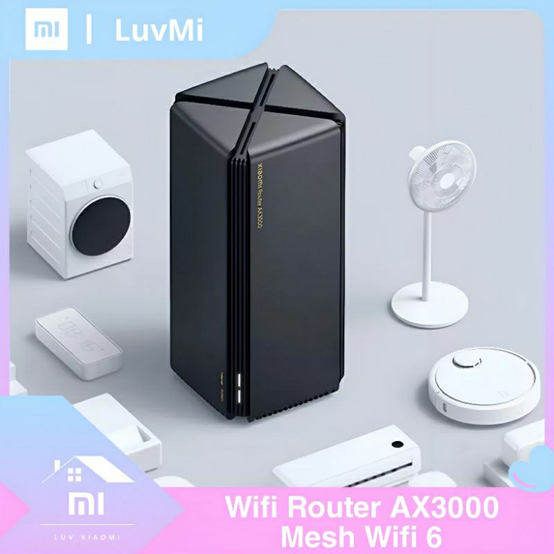 Bộ phát Wifi Router Xiaomi AX3000 Mesh Routers Wifi6 2.4G 5.0 GHz Full ...
