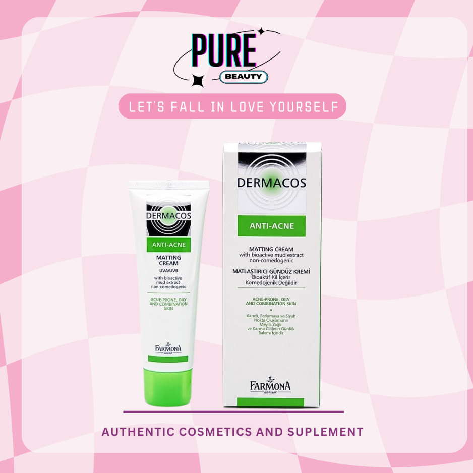 Kem Dưỡng Dermacos Farmona Anti Ance Matting Cream - 50ml | Shopee Việt Nam