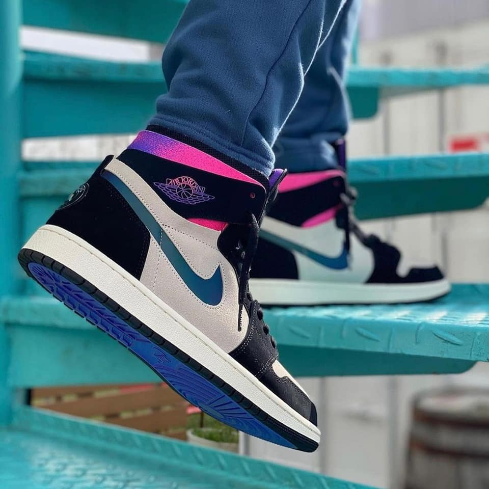 Giày Air Jordan 1 PSG cao cổ nam nữ, Giày thể thao jd1 CMFT PSG Paris ...