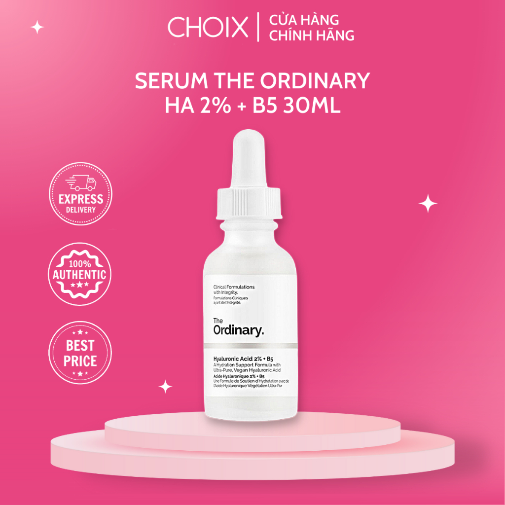 Serum cấp ẩm nhanh HA 2% + B5 của The Ordinary | Shopee Việt Nam