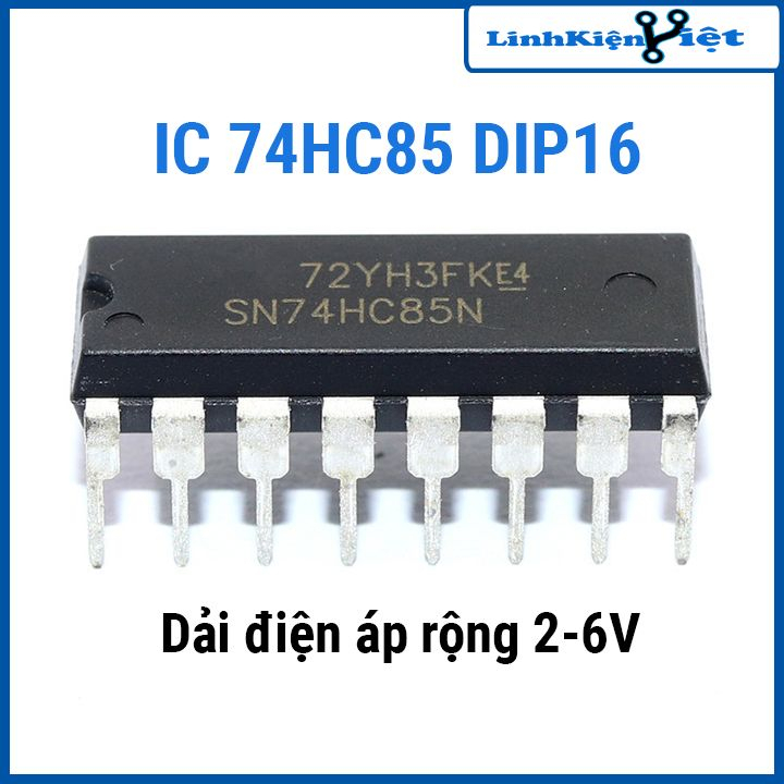 IC 74HC85 4-Bit Comparator DIP-16 giải điện áp rộng 2-6V | Shopee Việt Nam