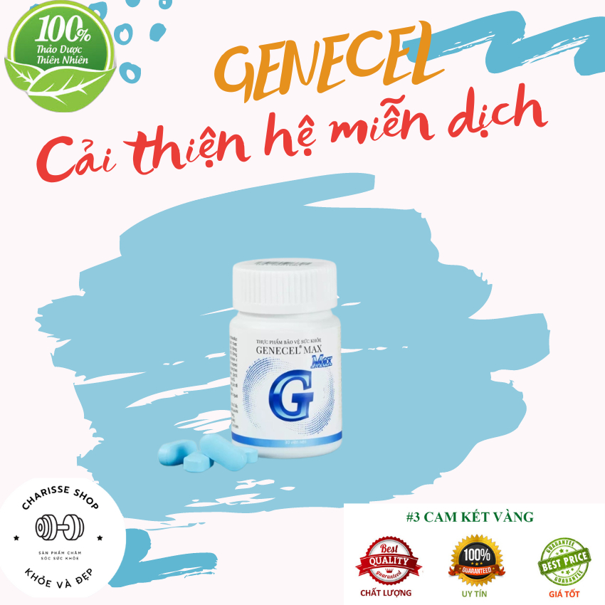 Genecel Max hỗ trợ tăng cường sức khỏe. Hỗ trợ tăng cường sức đề kháng ...