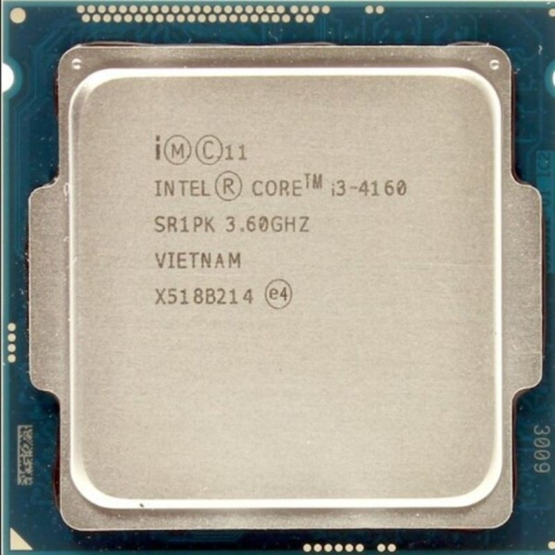 CPU Intel Core i3 4160 (3.60GHz, 3M, 2 Cores 4 Threads) TRAY chưa gồm ...