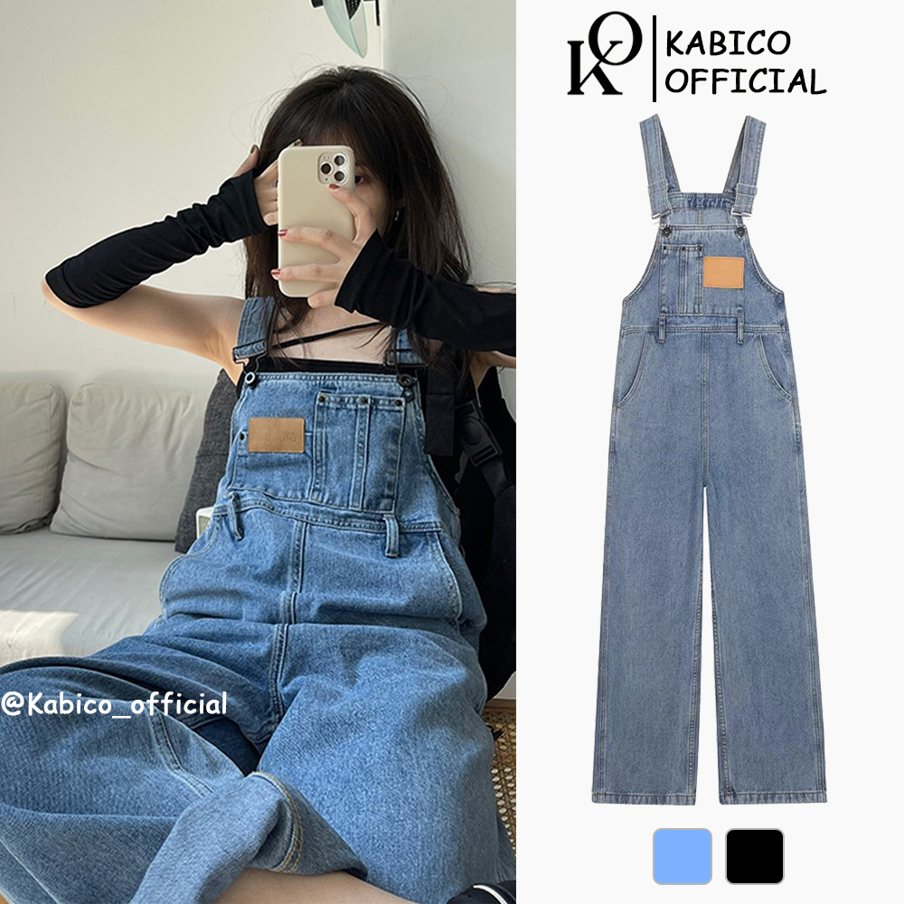 Quần Yếm Jean Dài Nữ Phong Cách Quần Yếm Dài Phong Cách Hàn Quốcy3 Shopee Việt Nam