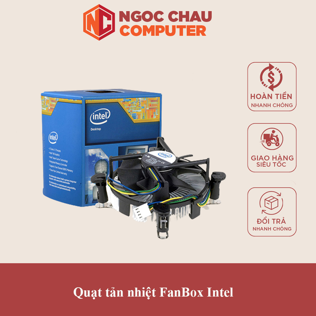 Quạt tản nhiệt FanBox intel | Shopee Việt Nam