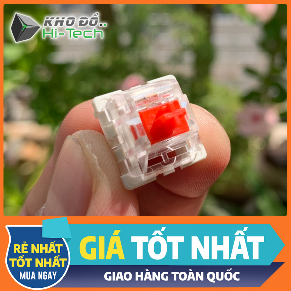 [Set 10 cái] RK Red switch linear đã lube 💖 𝘍𝘳𝘦𝘦𝘴𝘩𝘪𝘱 💖 xuyên led lung ...