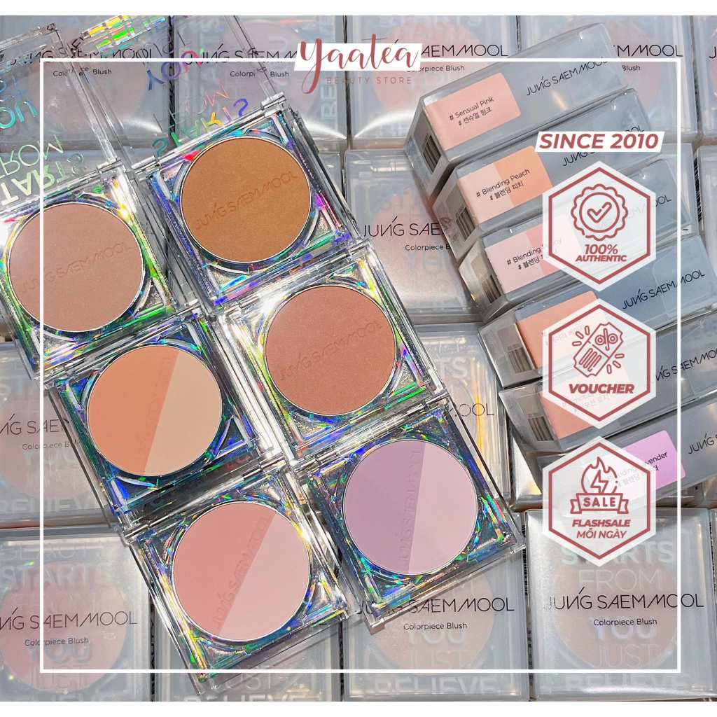 Má Hồng Jung Saem Mool Colorpiece Blush | Shopee Việt Nam