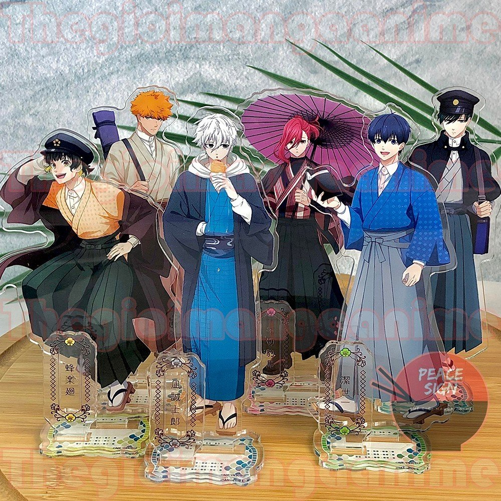 Mô hình Standee BLUE LOCK ver CỔ TRANG anime chibi tượng acrylic mica ...