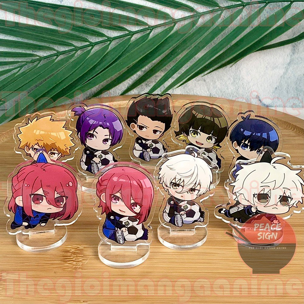 ( 1 chiếc 15k ) Mô hình standee BLUE LOCK mica trong acrylic anime ...