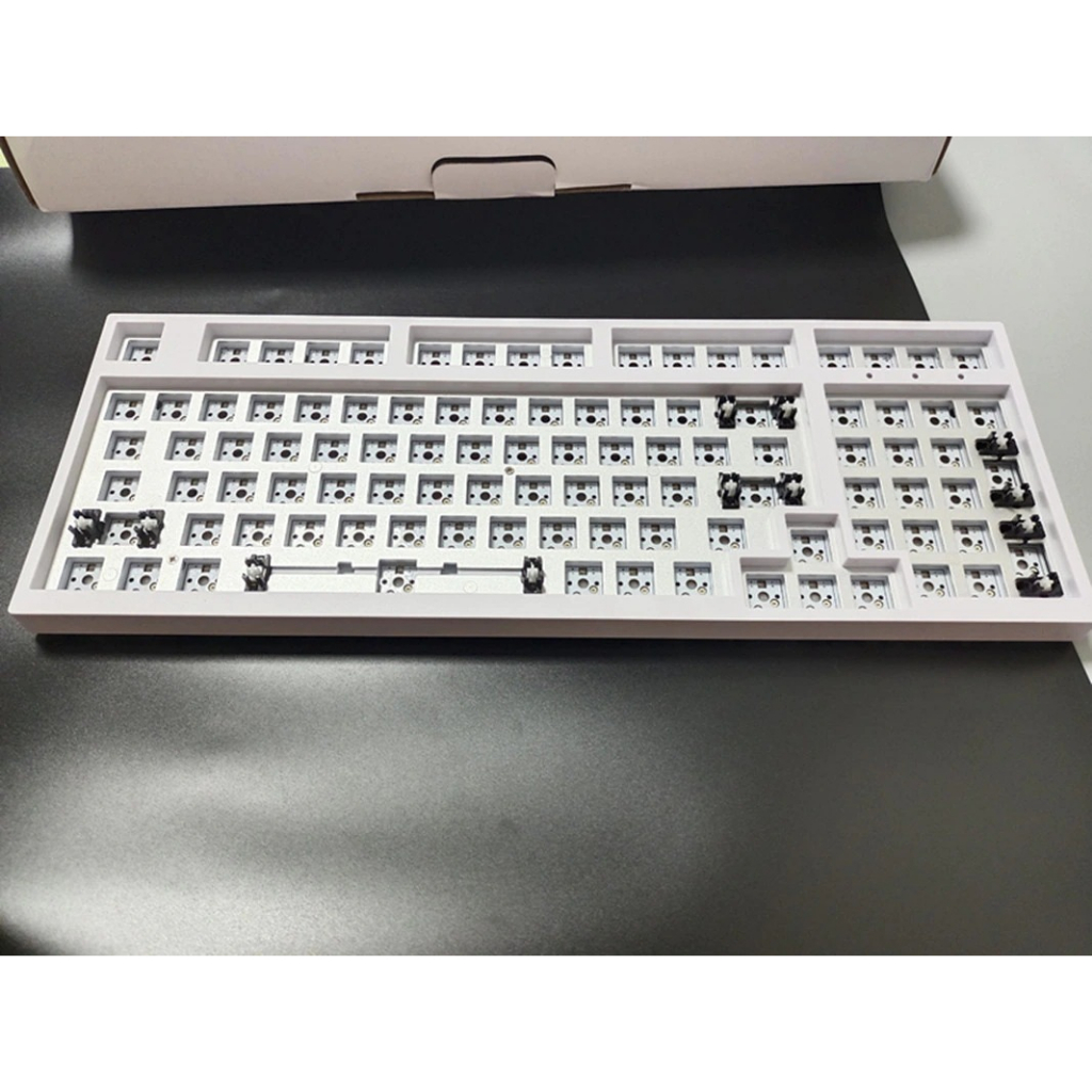 Kit bàn phím cơ sk98 3 mode(wireless| bluetooth| dây) - pin 6000mah - plate nhôm led RGB ...