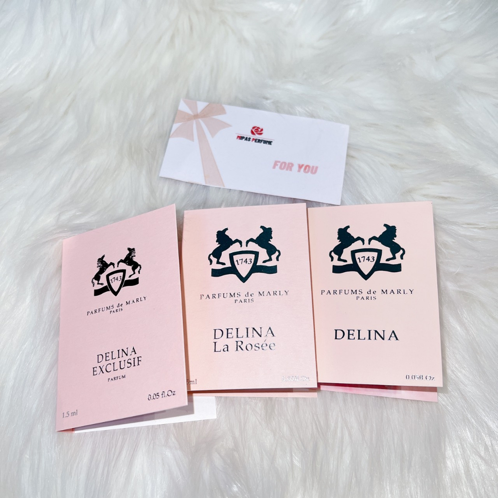 Vial 1.5ml nước hoa nữ Delina các bản Delina EDP, Delina Exclusif ...