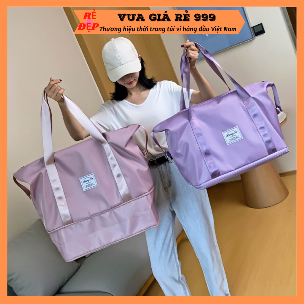 Túi xách du lịch cỡ lớn 2 tầng đa năng nam nữ đựng quần áo mỹ phẩm tiện ...