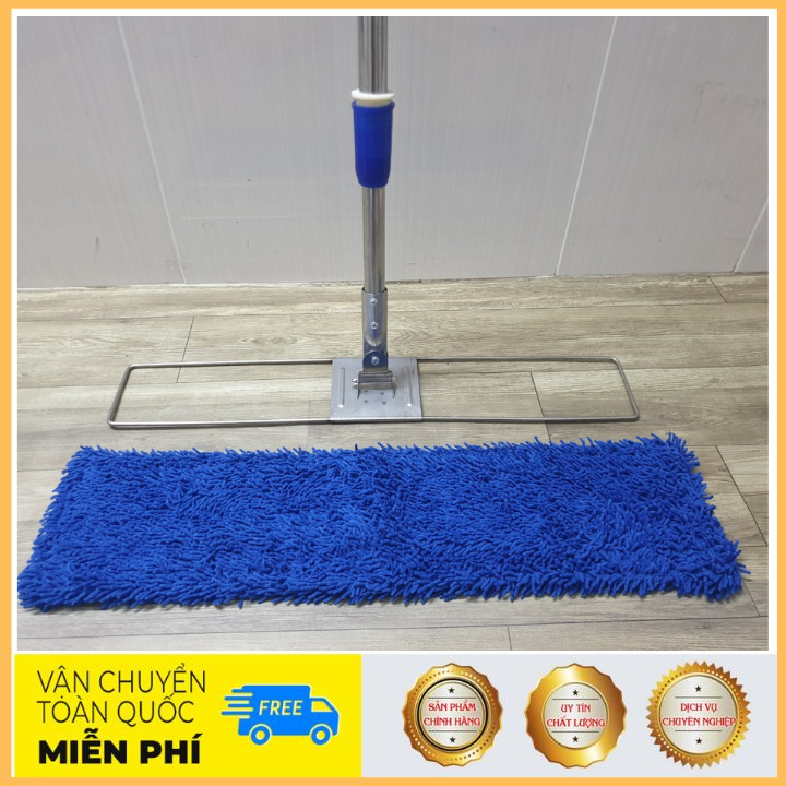 Cây chổi lau sàn nhà Công Nghiệp Bẹ San Hô 60cm cán inox khoá tăng đưa ...