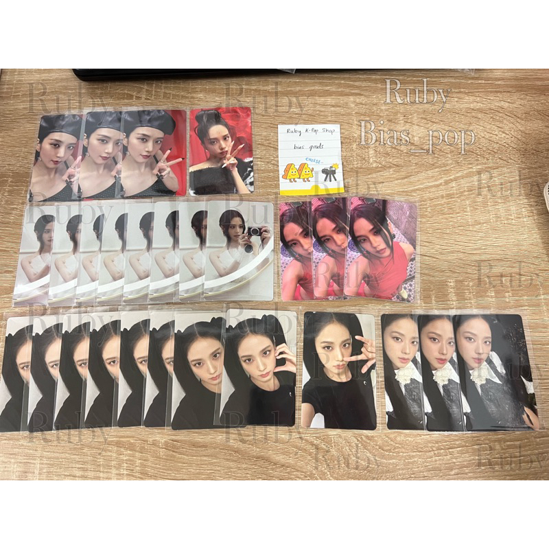 [CÓ SẴN] Thẻ bài JISOO BLACKPINK - Card Jisoo Album ME flower | Shopee ...