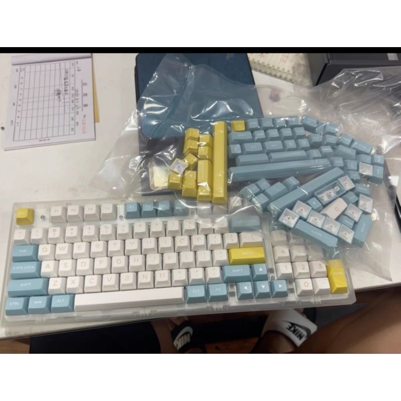 BỘ KEYCAP FL-ESPORT SEA SALT PROFILE FSA (PBT-DOUBLESHOT) | Shopee Việt Nam