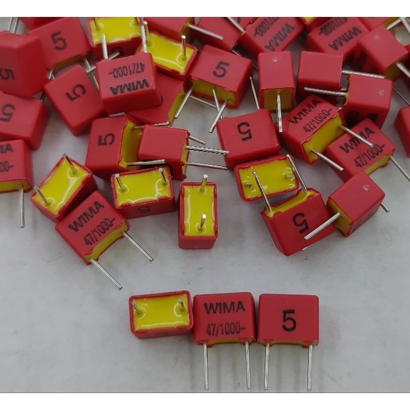 (2 con) Tụ Wima 47pF, 47p 1000V FKP2 | Shopee Việt Nam
