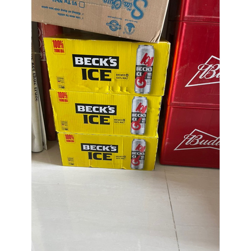 Bia Beck’s Ice 4,7% thùng 24 lon 330ml | Shopee Việt Nam