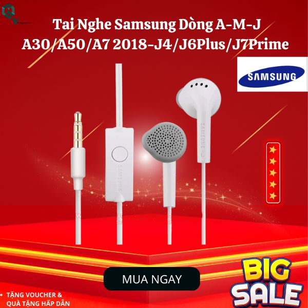 Tai Nghe Samsung Jack 3.5mm Tai Nghe Có Dây Có Mic Nhét Tai Phù Hợp Nhiều Dòng Máy Bảo Hành ...