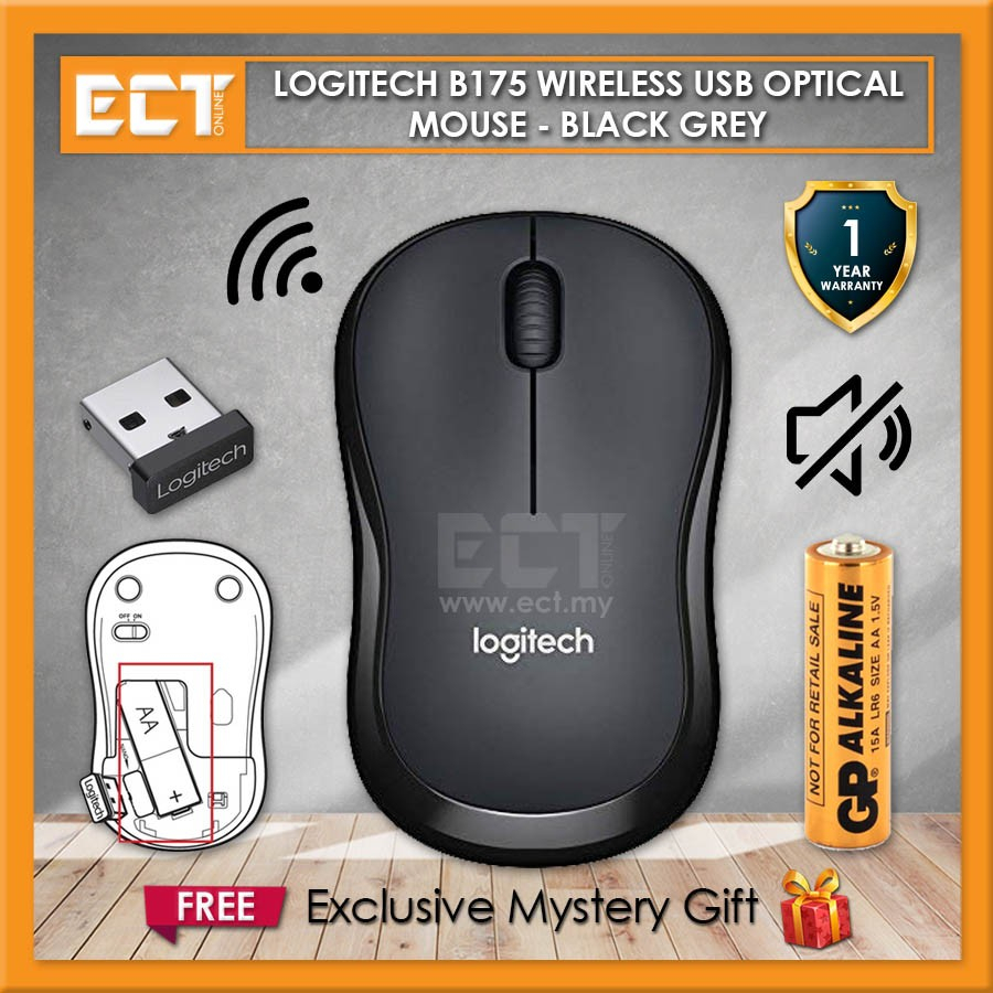 Chuột Không Dây Bluetooth Logitech B175 USB 2.4Ghz chất lượng cao - GIÁ RẺ giảm giá 250k còn ...