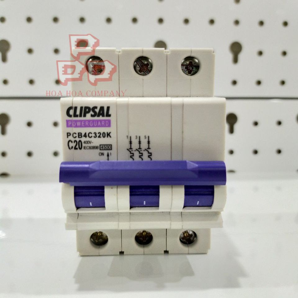Cầu dao aptomat MCB Clipsal 3P Schneider | Shopee Việt Nam