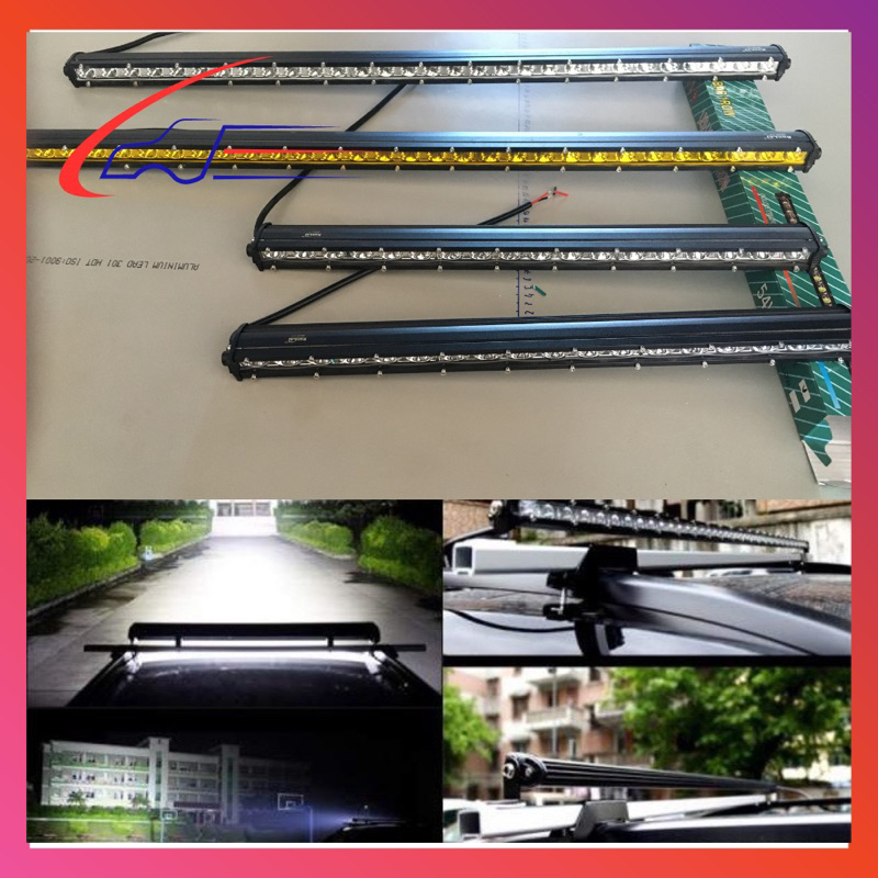 Đèn trợ sáng led bar 1 hàng 35cm 50cm 80cm Runlai chính hãng ô tô xe ...