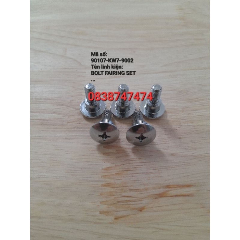 Vít bake Wave có côn chính hãng 90107-kw7-9002 | Shopee Việt Nam