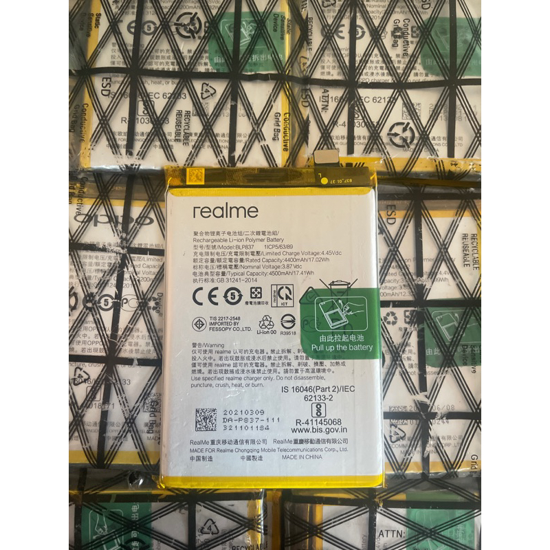 PIN REALME BLP837 ZIN HÃNG DÙNG CHO REALME 8PRO BẢO HÀNH 3 THÁNG ...