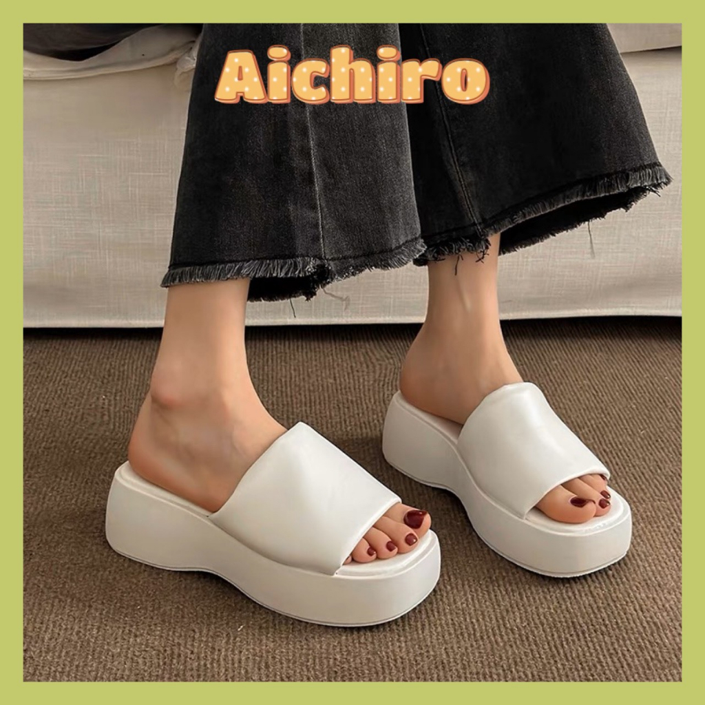 Dép Sandal Nữ Đế Dày Da PU Mềm Thời Trang mẫu mới 2023,Dép nữ Áichiro ...