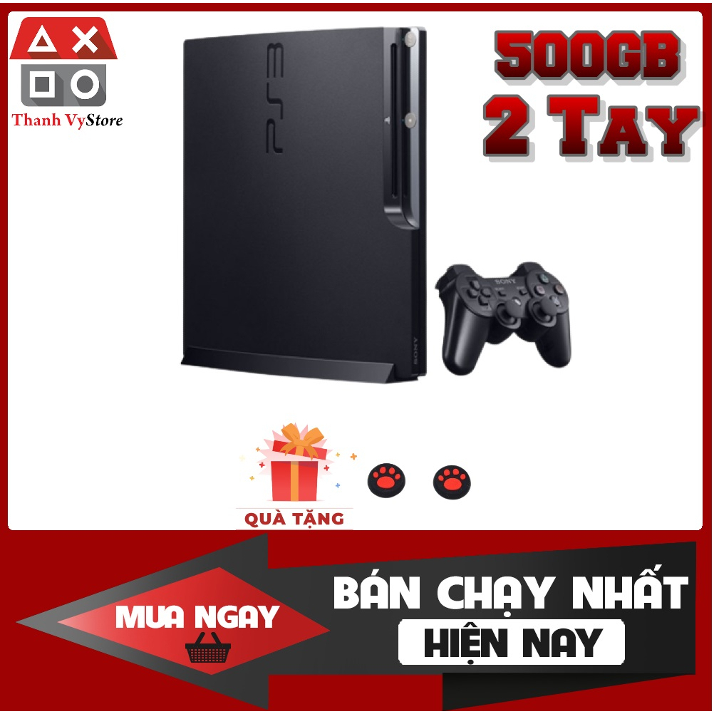 Máy PS3 Slim Full Game 500GB + 2 Tay Cầm Giá Gốc từ Kho Chính Hãng ...