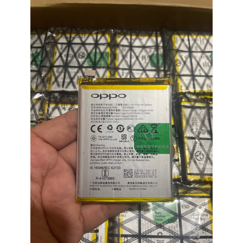 Pin oppo f7 youth Blp665 zin hãng bảo hành 3 tháng | Shopee Việt Nam