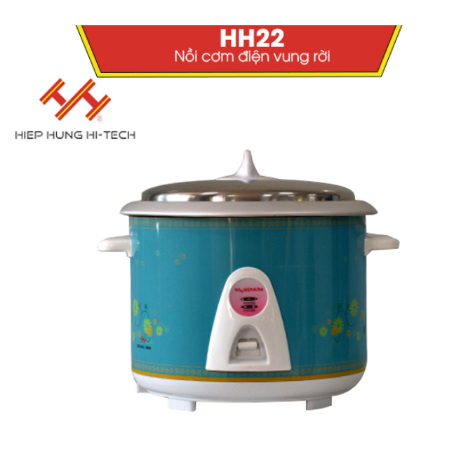 Nồi cơm điện nắp rời HIỆP HƯNG HH22 - 2.2L - 700W | Shopee Việt Nam